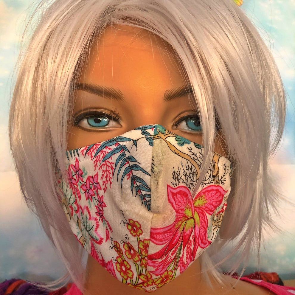 Summer Face Mask Boho Floral – Bush Beautique